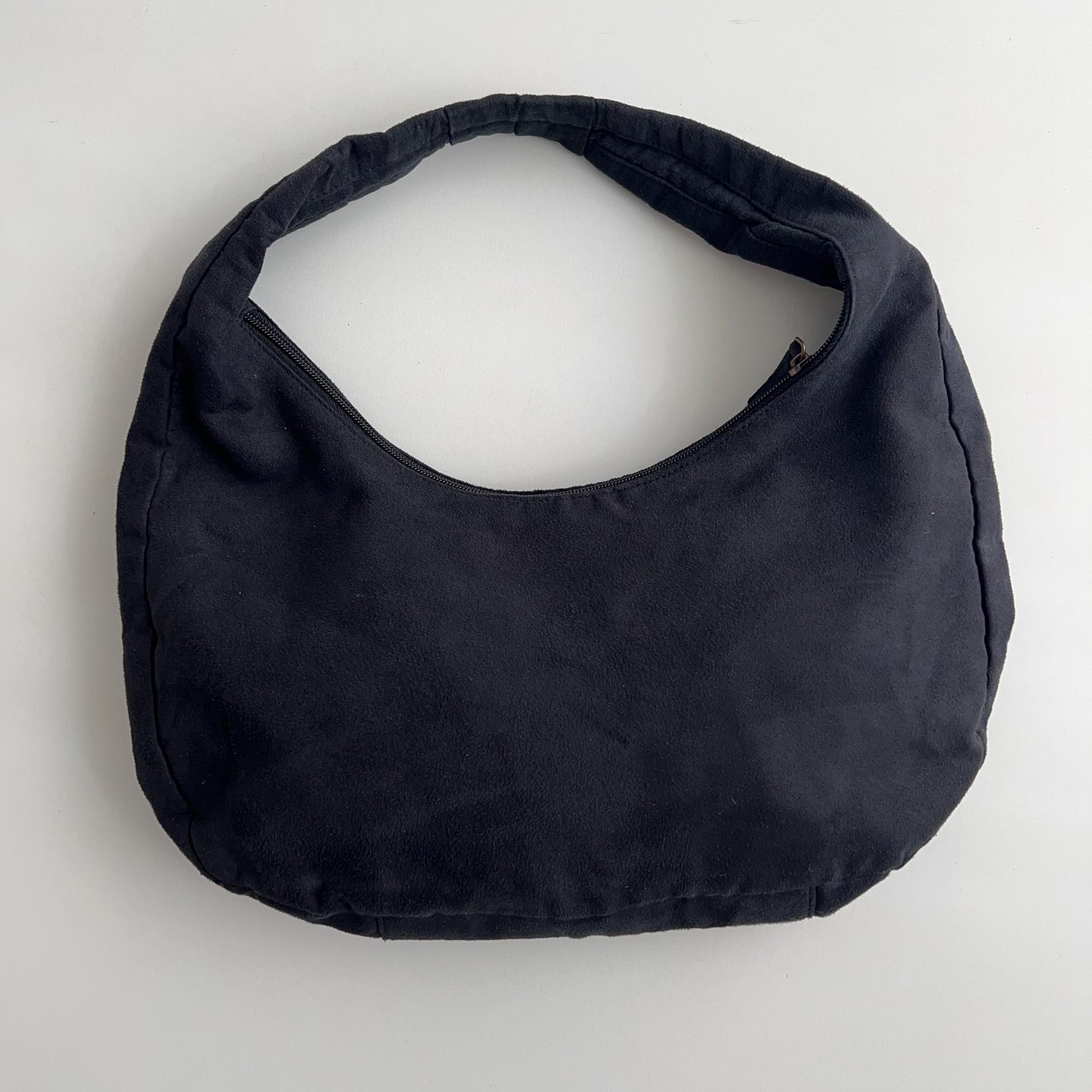 Navy Blue Textile Studded Grommet Shoulder Bag / Eyelets Handbag ...