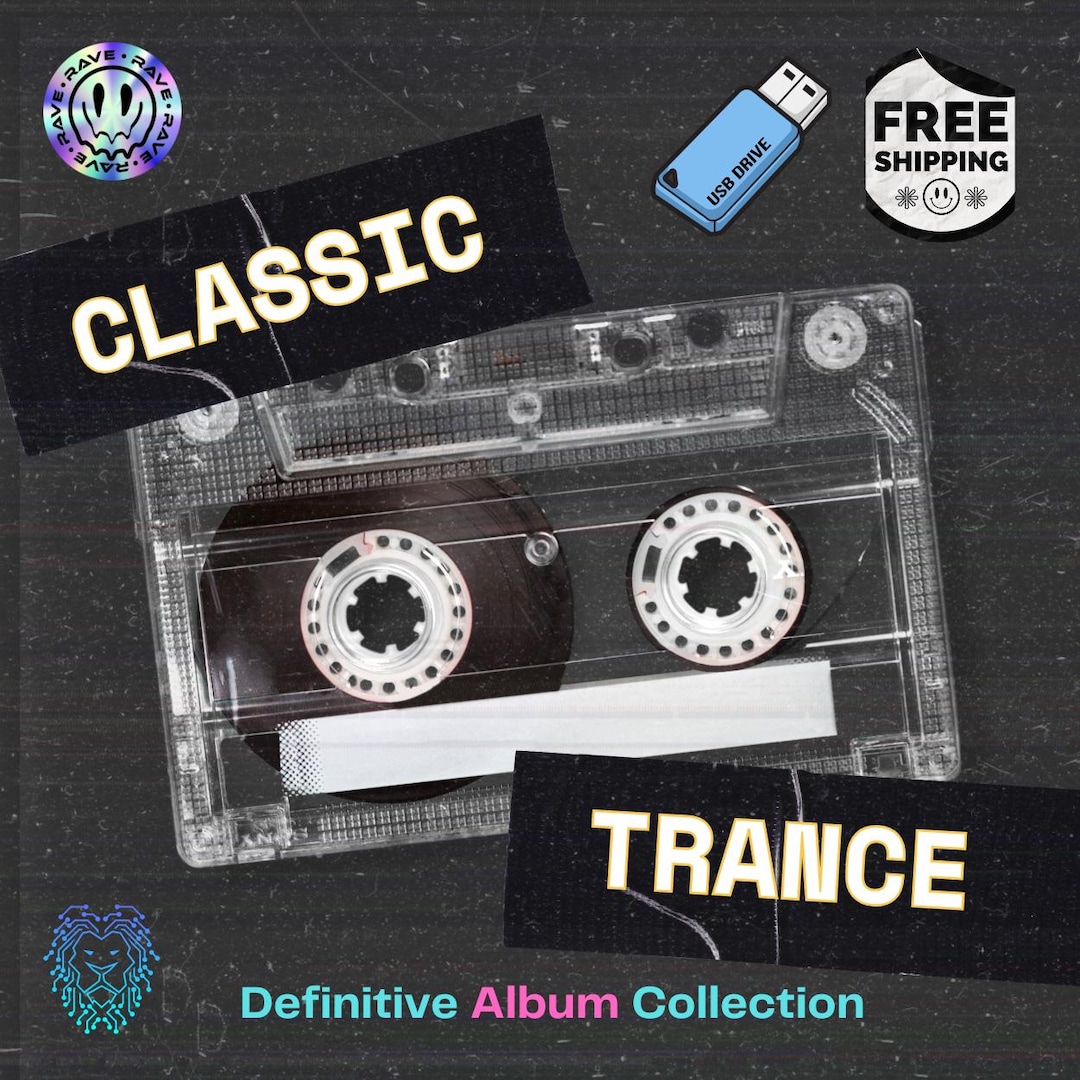Trance Classics Definitive Album Collection USB Edition - Etsy