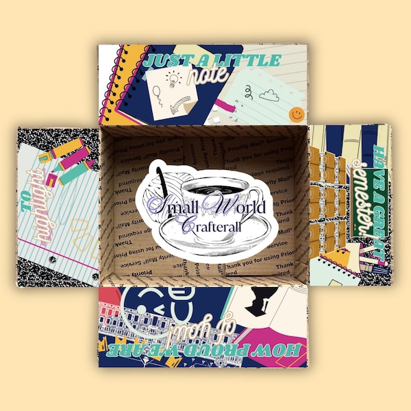 Care Package Box Stickers - Etsy