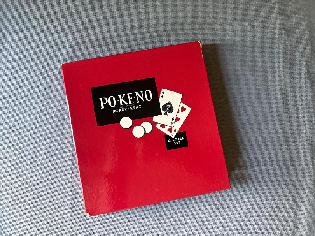 Vintage Pokeno Game - Complete - Very Good Condition - Etsy
