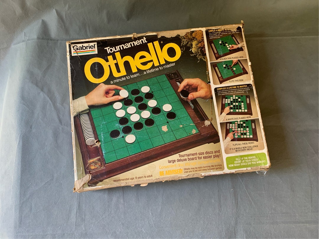 Tournament Othello - Larger Scale Board and Pieces - the Strategy Game ...
