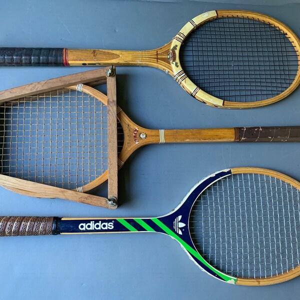 Wooden Tennis Racket - Etsy