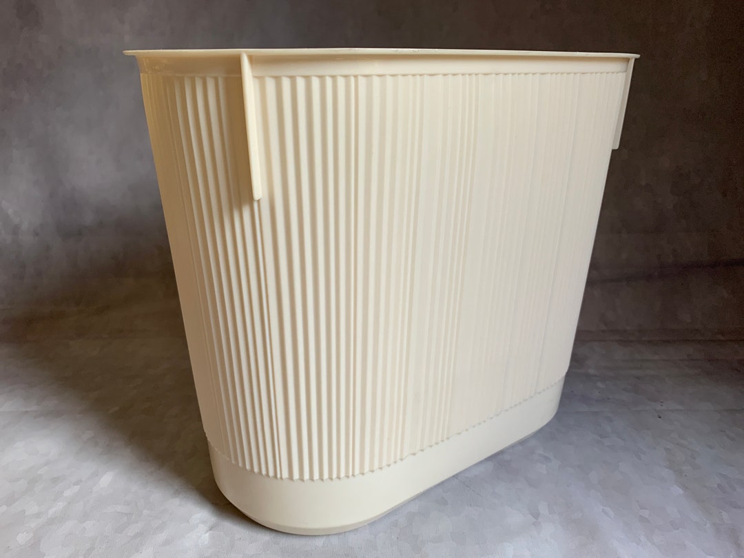 Vintage Wastepaper Basket by Rubbermaid - Almond Color - Etsy