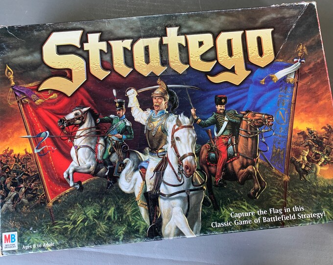 Stratego - Classic Board Game - 1999 - Complete - Good Condition - Etsy