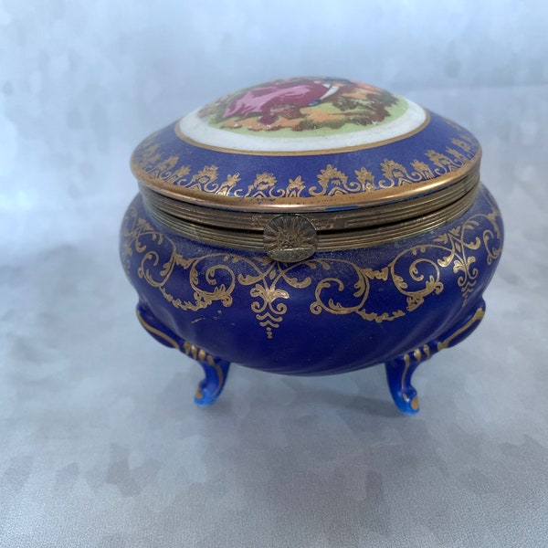 Metal Trinket Box - Etsy