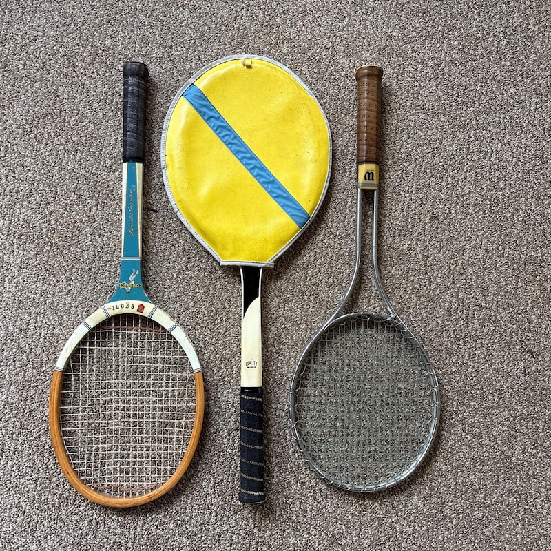 Vintage Tennis Rackets - Etsy