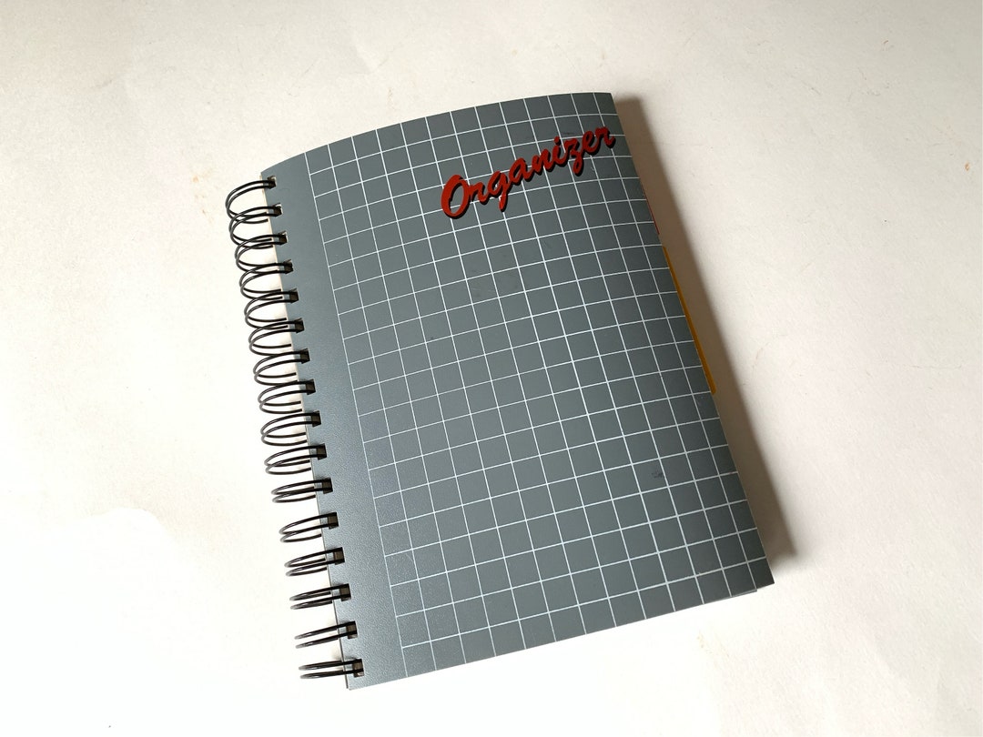 1980s Organizer - Great Typography - Never Used - With Weekly Planner ...