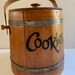 Rustic Vintage Cookie Container by Spaulding and Frost 1950s - Etsy