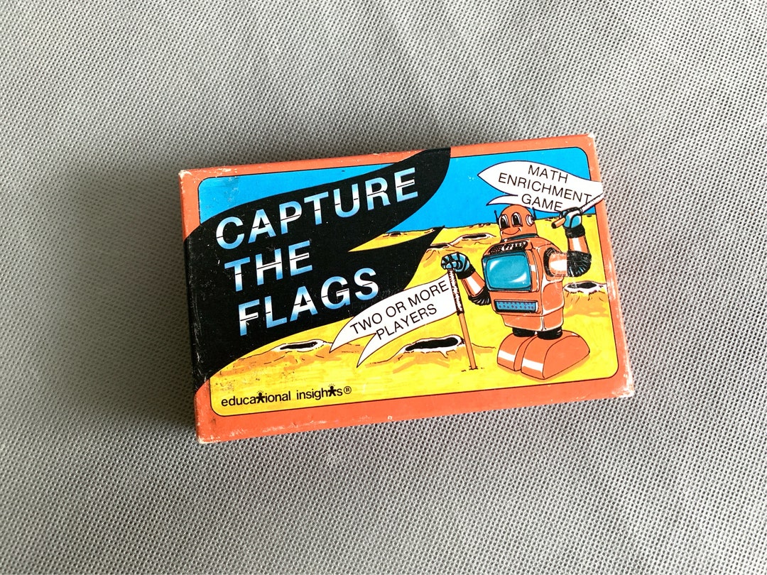Capture the Flags - a Math Enrichment Game - for Two or More Players - Etsy