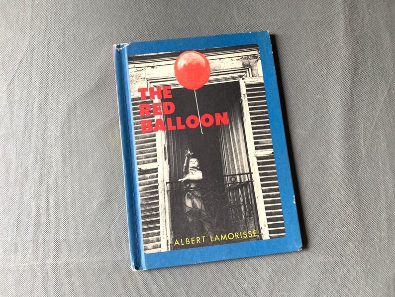 The Red Balloon - Hardcover Book - Based on an Oscar Winning Short Film ...