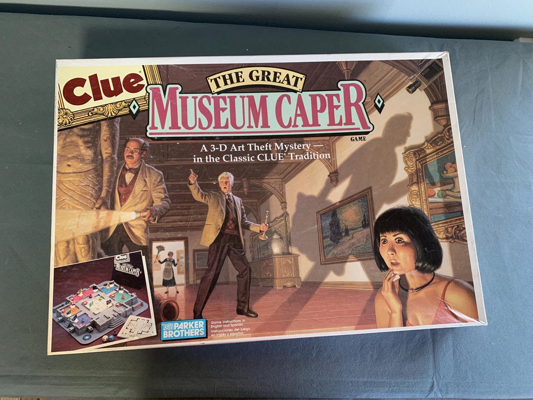 Clue Special Edition - the Great Museum Caper - a Classic Board Game ...
