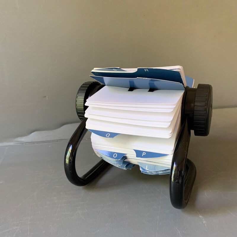 Large Rolodex - Etsy