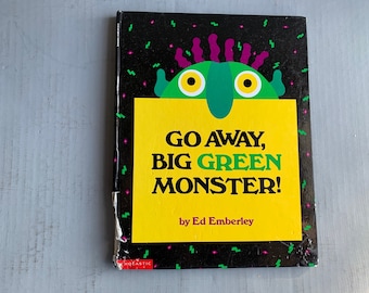 Felt Board Story Set: GO Away Big Green Monster - Etsy