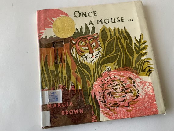 Vintage Children's Book Once a Mouse... From 1961 - Etsy