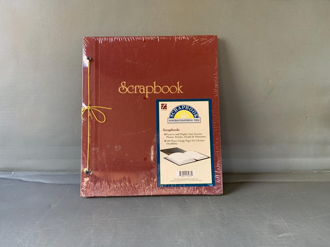 Vintage Scrapbook - Ready to Be Filled With Memories - Postbound and ...