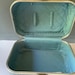 Turquoise Train Case With Blue Interior - Etsy