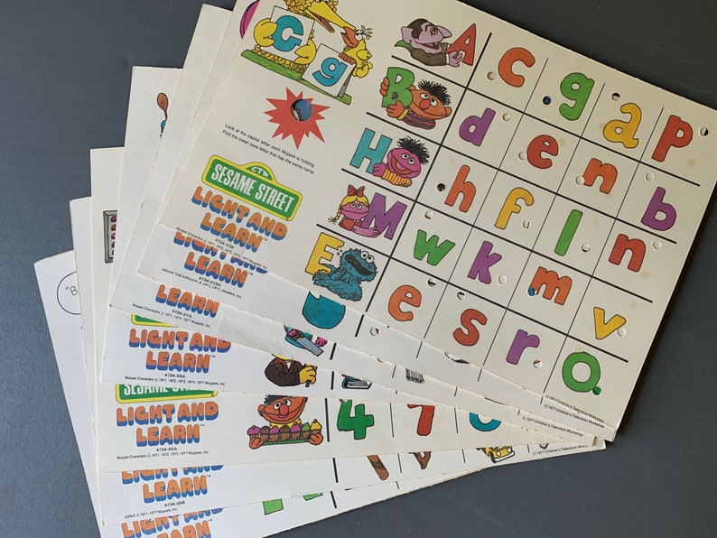 Light and Learn Vintage Learning Game Milton Bradley - Etsy