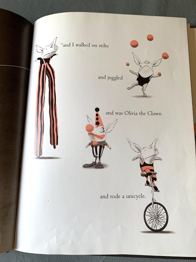 Olivia Saves the Circus & Olivia Forms a Band – 2 Hardcover Children’s ...