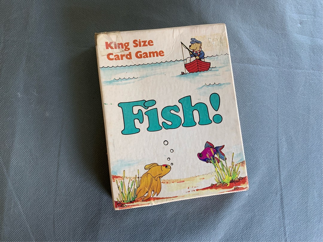 Go Fish Card Game - With King Sized Cards for Tiny Hands - Etsy