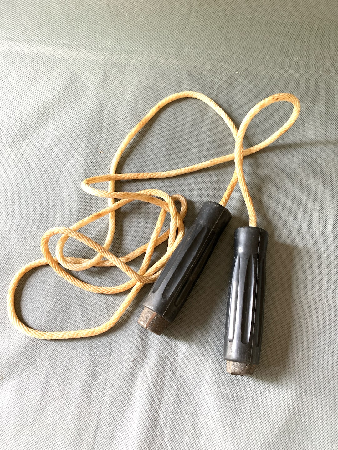 Vintage Jump Rope - Weighted Handles and Rope - 1980s - Etsy