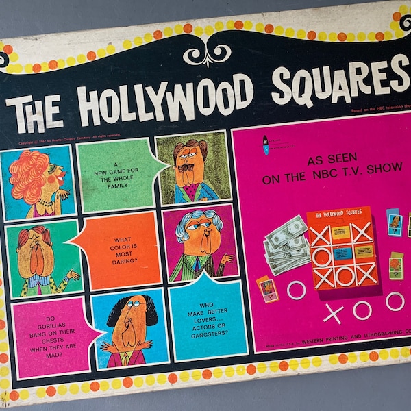Hollywood Squares - Etsy