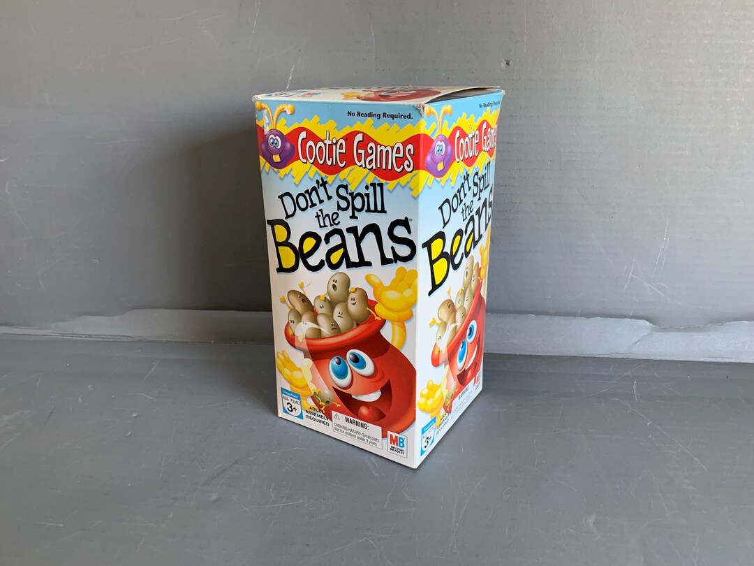 Don't Spill the Beans, Vintage Game - Complete - 1999 - Milton Bradley ...