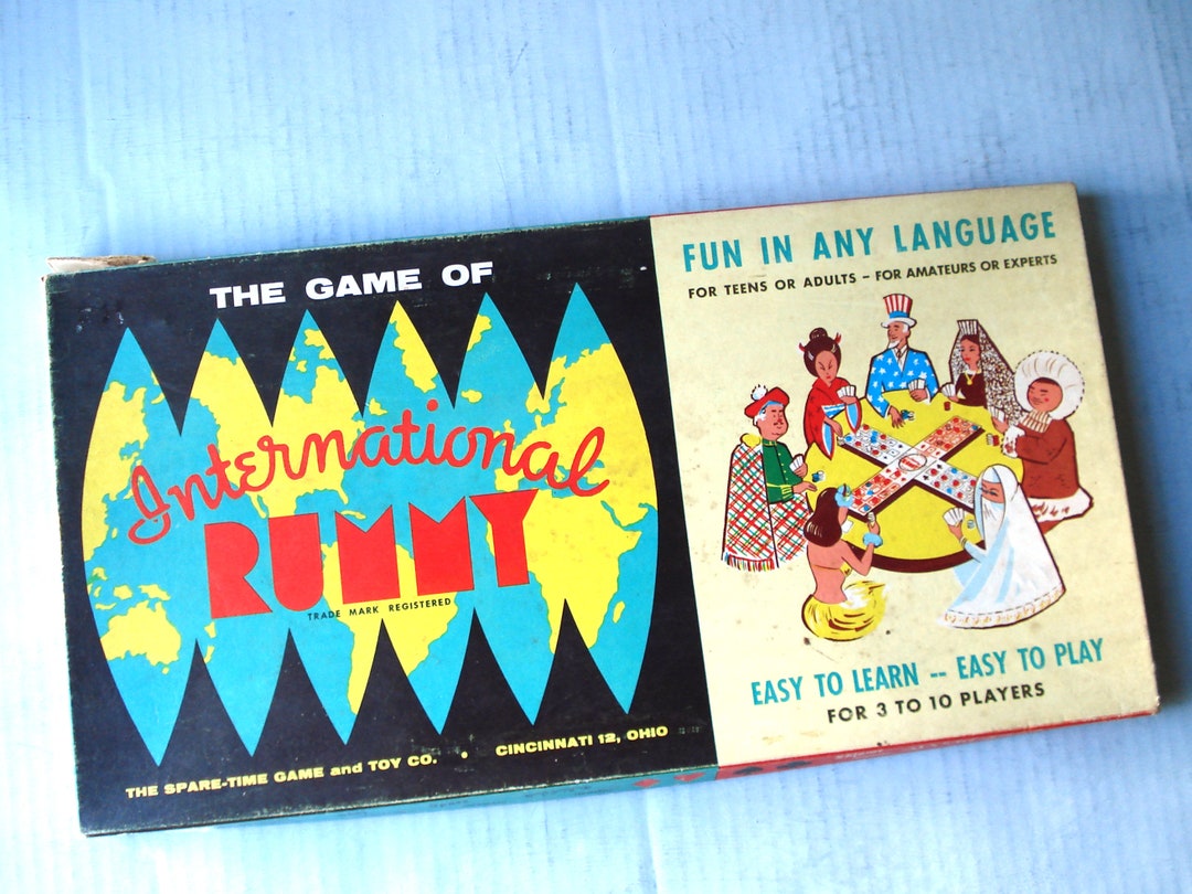 International Rummy 1959 Great Retro Look - Etsy
