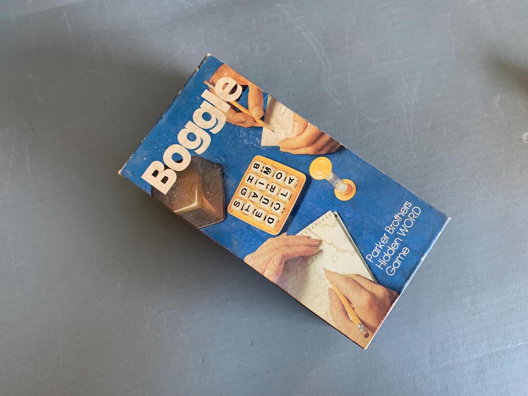 Vintage Game - Boggle - 1980 - Complete - Etsy