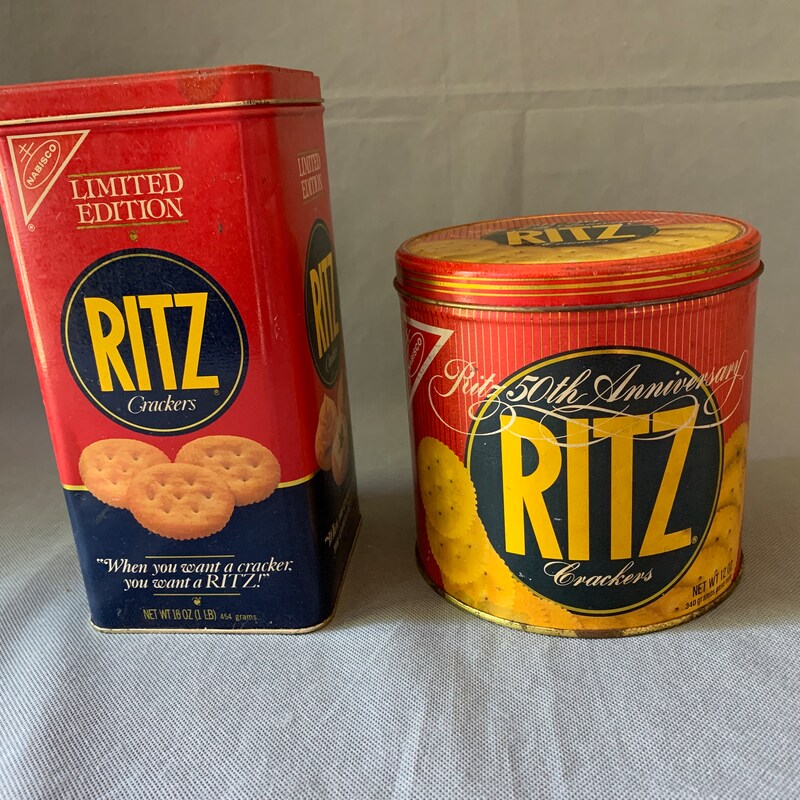 Ritz Cracker Tin - Etsy