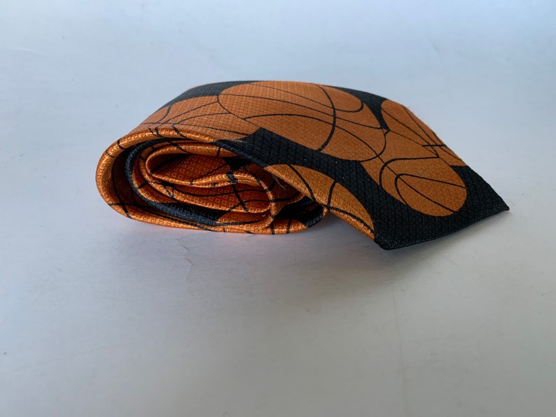 Vintage Basketball Necktie - Etsy