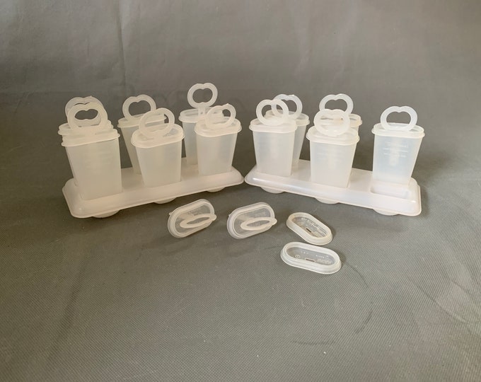 Tupperware Ice Tups Set 1970s Ice Pops Maker for Small Hands - Etsy