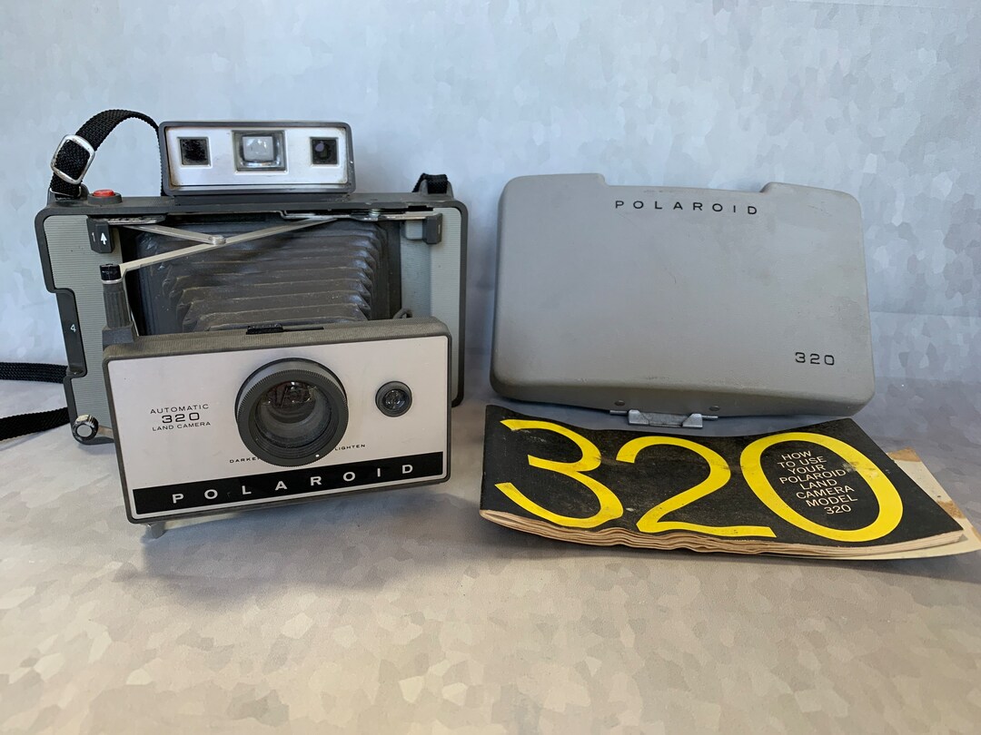 Fabulous Polaroid 320 With Instruction Manual and Strap - Etsy