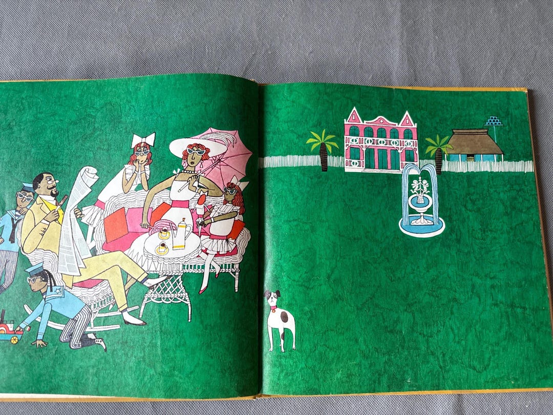 The Fence - 1969 Children’s Book With Vibrant Illustrations, Originally ...