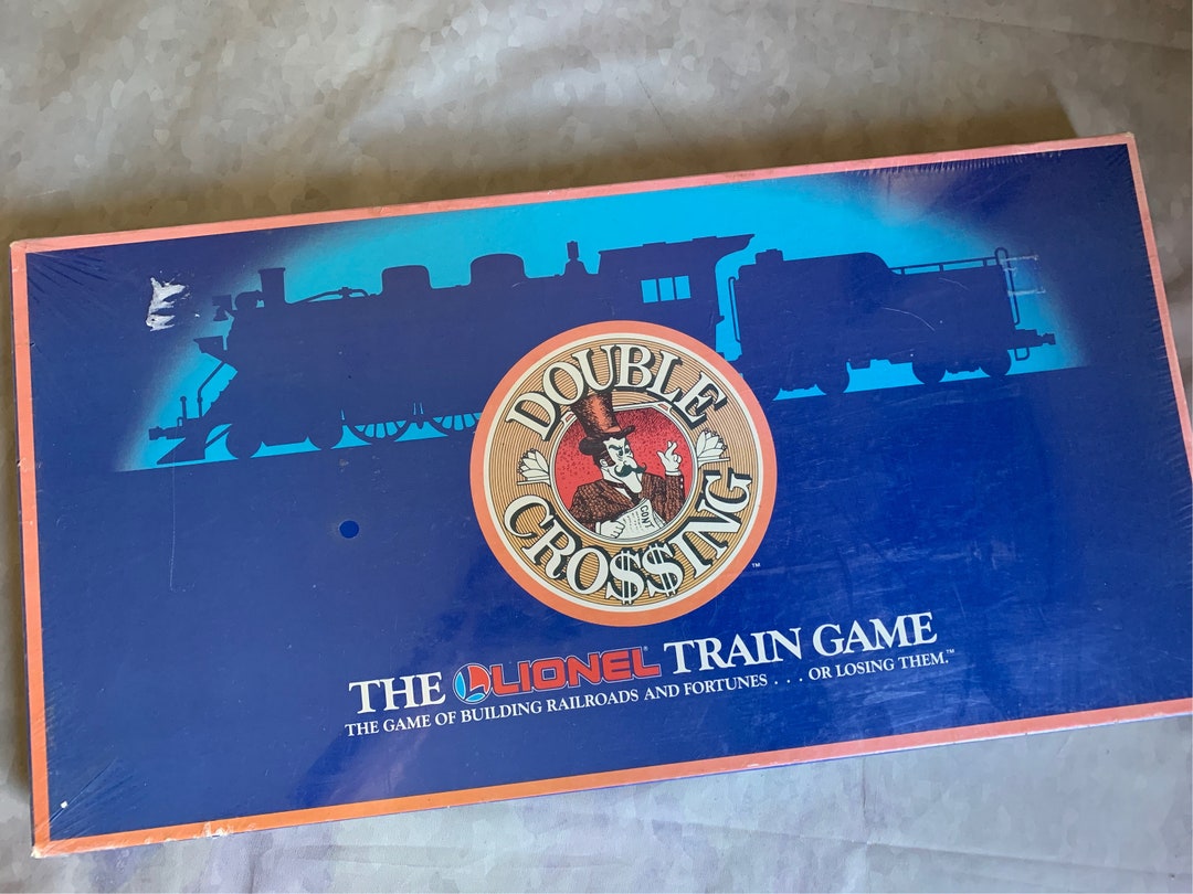 Double Crossing - the Lionel Train Board Game - 1988 - Sealed - Etsy