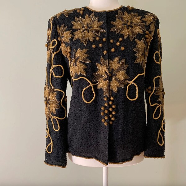 Beaded Jackets - Etsy