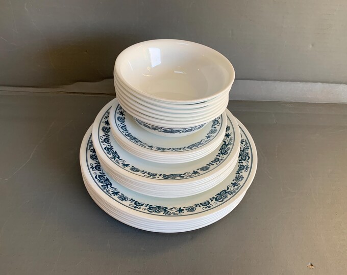 Choose Your Corelle Old Town Blue Dinnerware - Mix and Match to ...