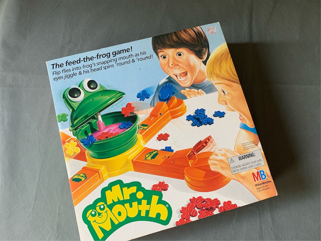 Mr Mouth Game - the Feed-the-frog Game - 1987 - Excellent Working ...