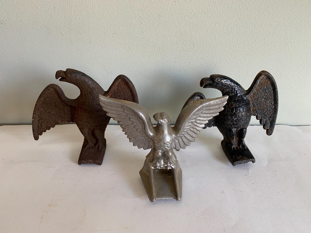 Set of 3 Antique Ice Guards - for Use on a Roof or as an Architectural ...