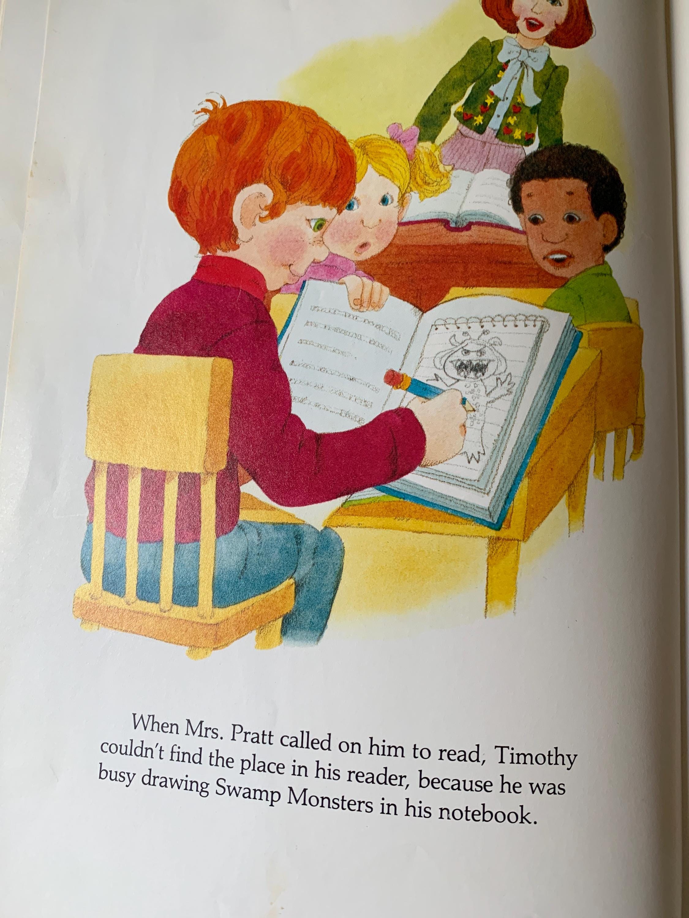 Care Bears, the Trouble With Timothy - 1982 Hardcover Children's Book ...