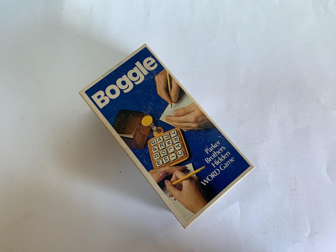 Vintage Boggle Game - 1976 Edition - Complete - Etsy