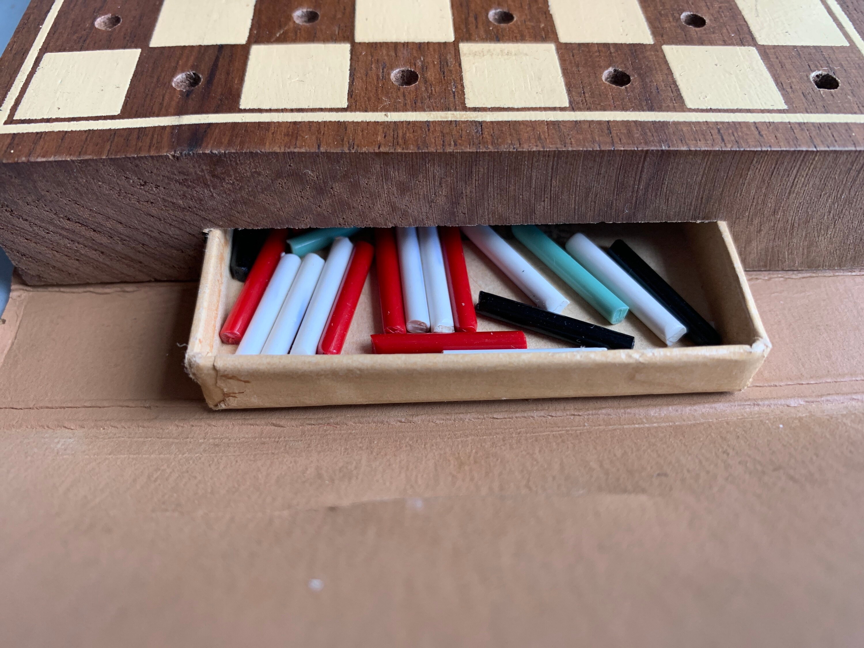 Mini Checkers Set Pocket Size Army Logo 1940s Dreuke - Etsy