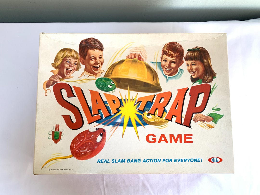 Slap Trap - Vintage Game - Complete and Ready to Play - by Ideal Games ...