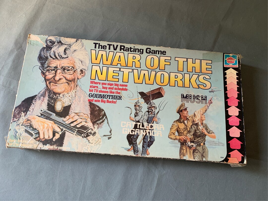 Vintage Board Game: War of the Networks - by Hasbro - 1979 - Etsy