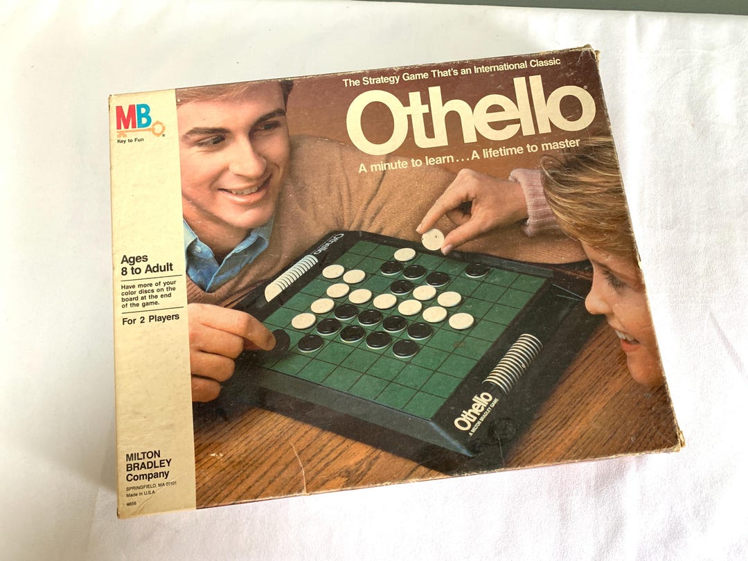 Othello - the Strategy Game for Two Players - 1986 - Complete - Etsy