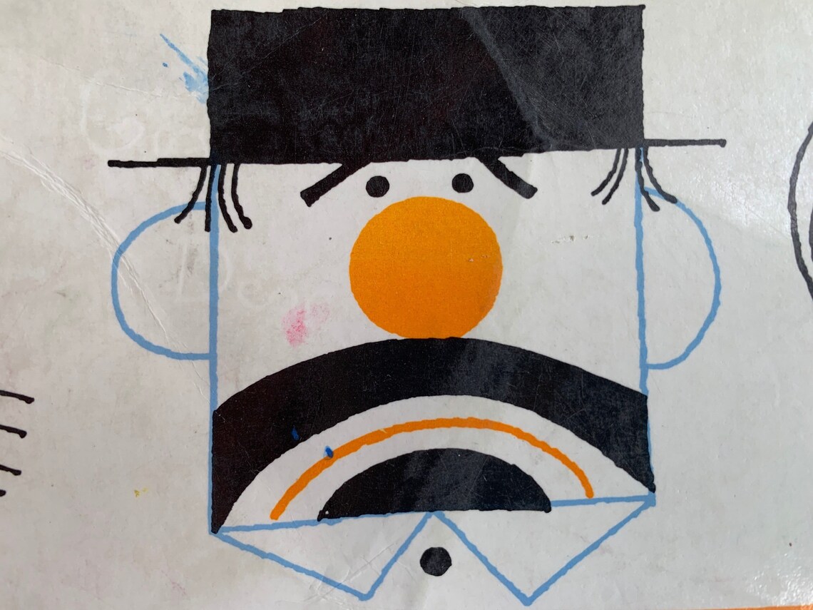 Ed Emberley's Drawing Book of Faces 1975 - Etsy UK