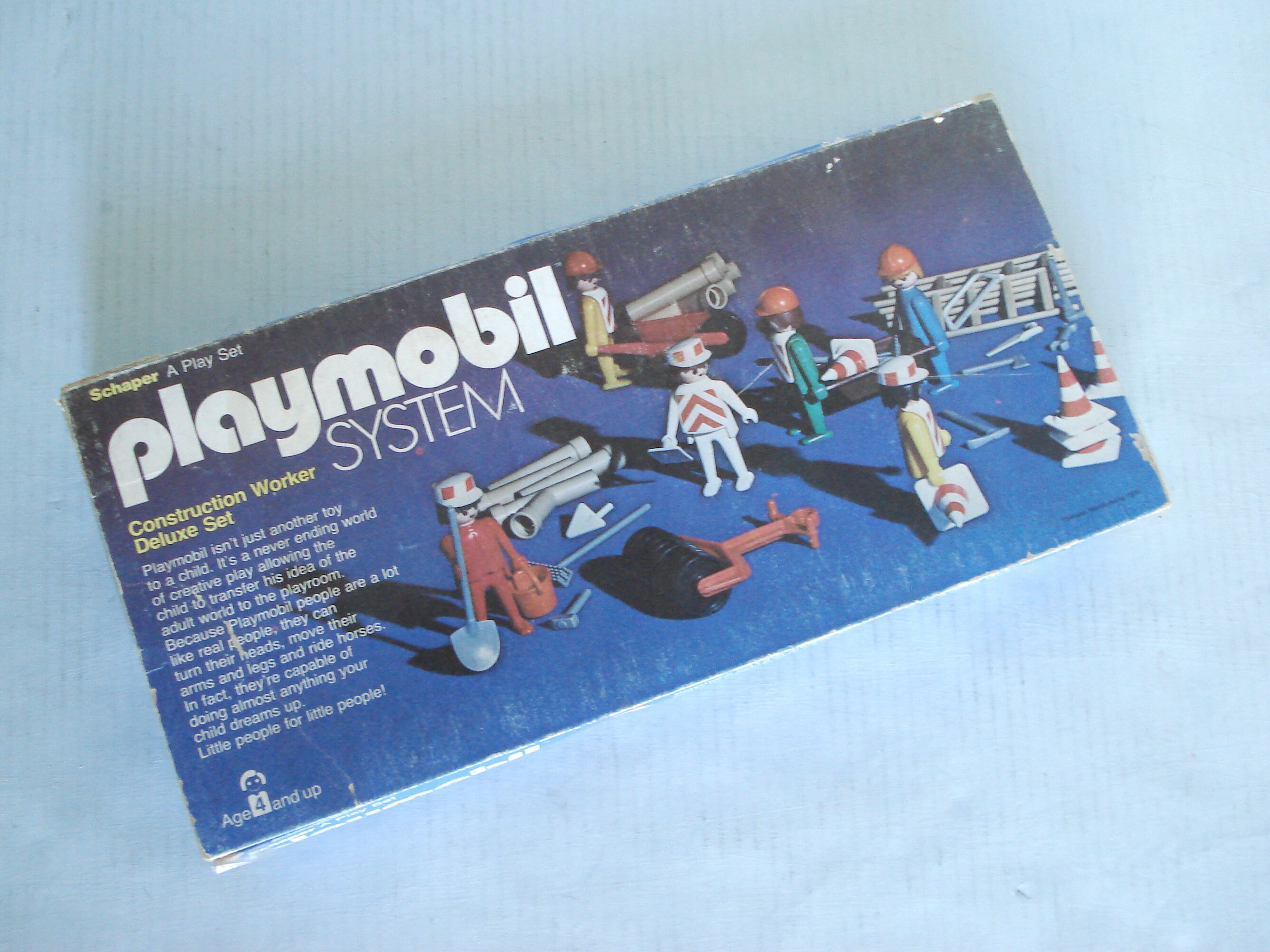 Vintage Playmobil Playset - Construction Set - 015 - 1976 - Etsy UK