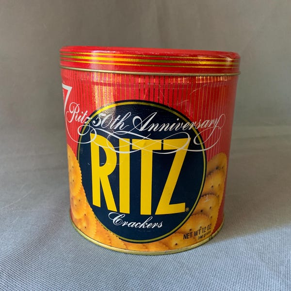 Ritz Cracker Tin - Etsy