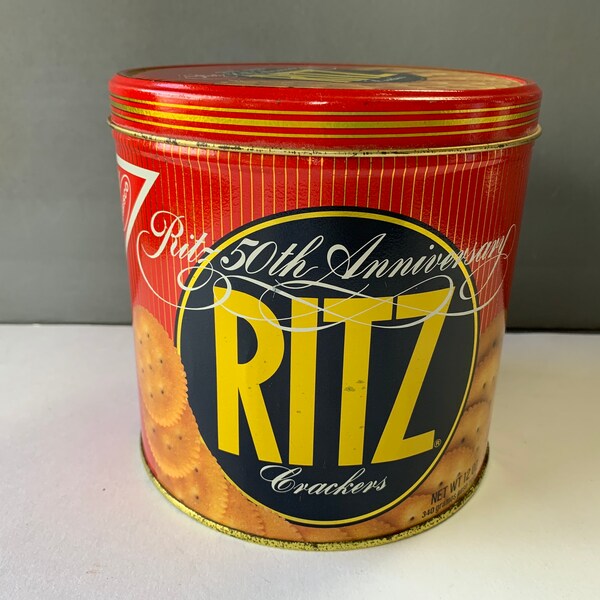 Ritz Cracker Tin - Etsy