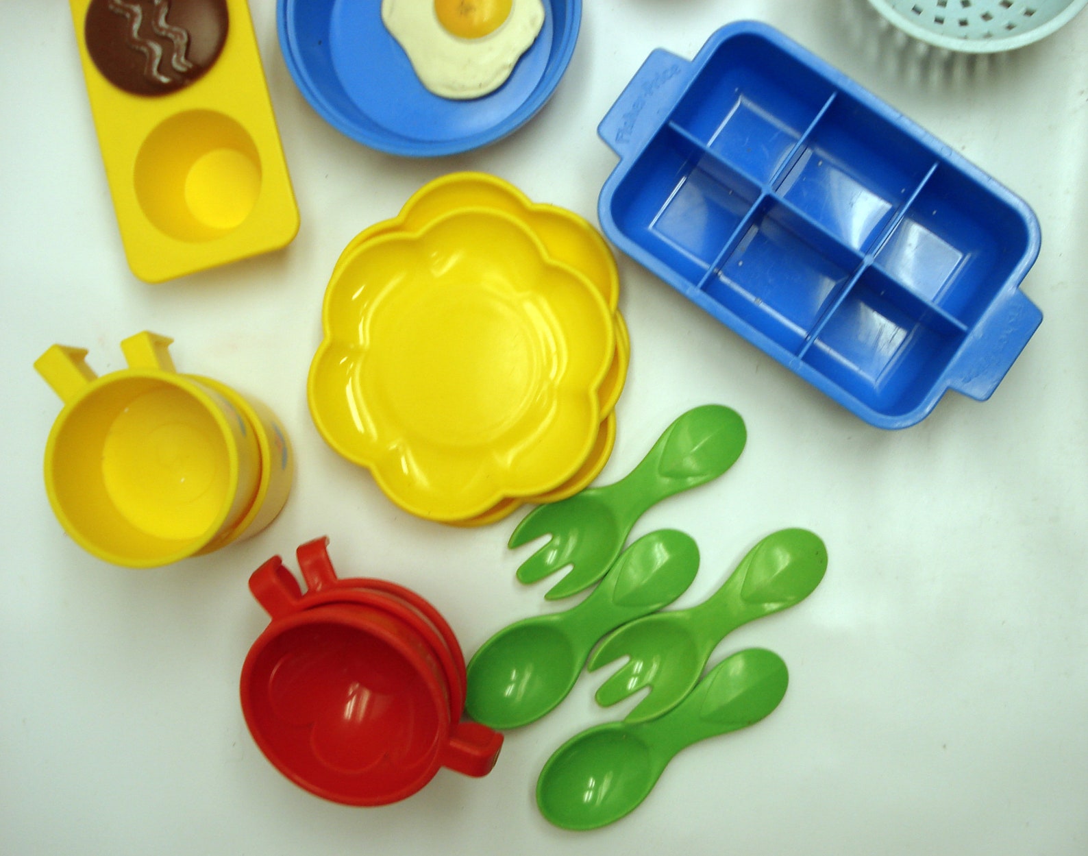 Large set of vintage kitchen toys 1980s Fisher Price 28 | Etsy