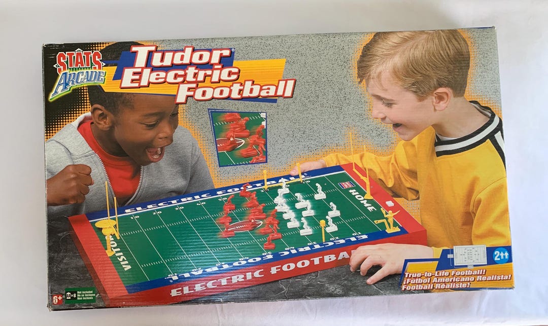 Vintage Tudor Electric Football Game - 2003 - Complete - Etsy